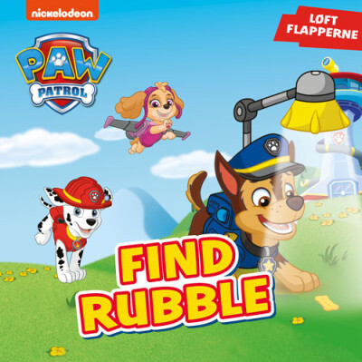Køb Paw Patrol - Find Rubble - Løft Flapperne - bog indbundet - Gucca.dk