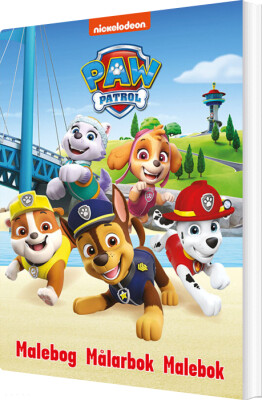 Køb Paw Patrol - Malebog - hæftet - Gucca.dk