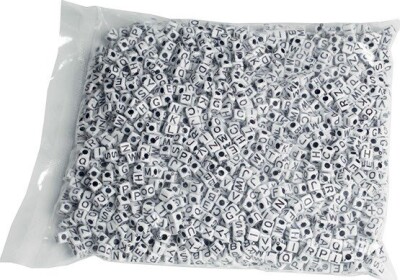 Køb Pearl 'N Fun Perler - Bogstaver - 7 Mm - 500 G fra Pearl N Fun ...
