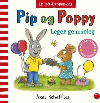Pip Og Poppy Leger Gemmeleg af Axel Scheffler - Indbundet Bog - Gucca.dk