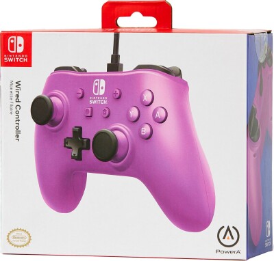 Powera Wired Controller Grape Purple | Se tilbud og køb på Gucca.dk