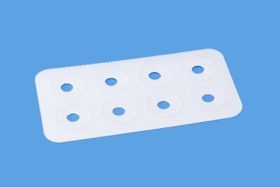 Køb R/C Model Body Mount Hole Clear Patches - 54785 - Tamiya - Gucca.dk