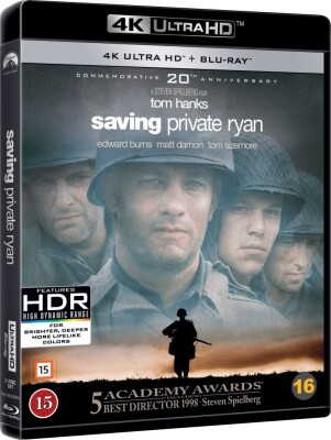 Saving Private Ryan 4K Ultra Hd Blu-Ray Film → Køb billigt her - Gucca.dk