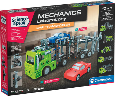 Køb Science & Play: Mechanics - Car Transporter - Gucca.dk