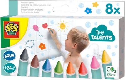 Køb Ses Creative - Badelegetøj - Farvekridt Til Badet - 8 Stk - Gucca.dk