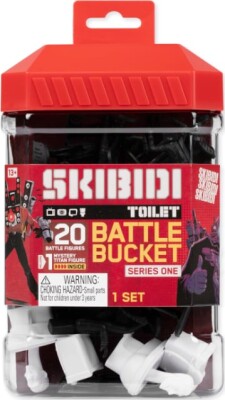Skibidi - Toilet Battle Bucket - 1350 | Se tilbud og køb på Gucca.dk