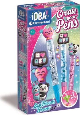 Køb Clementoni - Idea - Create Your Pens - Bedstevenner - 3 Stk - Gucca.dk