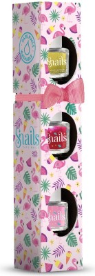 Snails - Mini 3 Pak Neglelak - Flamingo | Se tilbud og køb på Gucca.dk