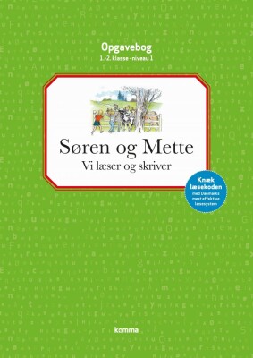 Søren Og Mette - Vi Læser Og Skriver af Knud Hermansen - Hæftet Bog ...