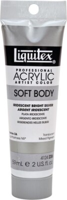 Køb Liquitex - Akrylmaling - Soft Body - Iridescent Burnt Silver 59 Ml ...