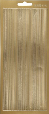 Klistermærker - Strimler Til Kanter - Guld | Se tilbud og køb på Gucca.dk