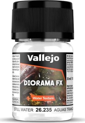 Vallejo - Diorama Fx - Water Texture Akryl Medium - Still Water - 30 Ml | Se tilbud og køb på ...