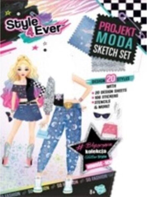 Køb Style 4 Ever - Fashion Designer Mini Skitsebogssæt - 3151 fra Canal ...