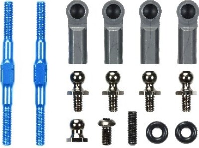 Køb T3-01 Aluminum Adjustable Link Arm Set - 54835 - Tamiya - Gucca.dk