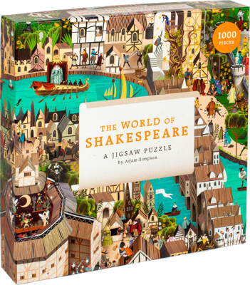 The World Of Shakespeare Puzzle - 1000 Brikker - Adam Simpson | Se ...