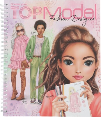 Top Model - Fashion Designer - Malebog - - Gucca.dk