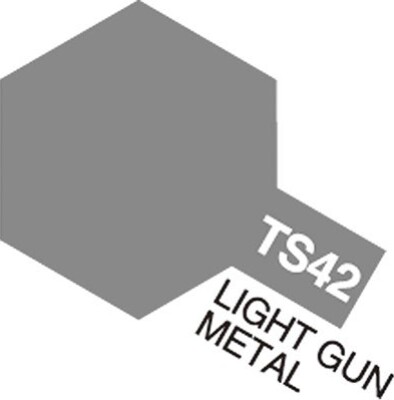 Køb Tamiya Spraymaling - Ts-42 Light Gun Metal Gloss - 85042 - Gucca.dk
