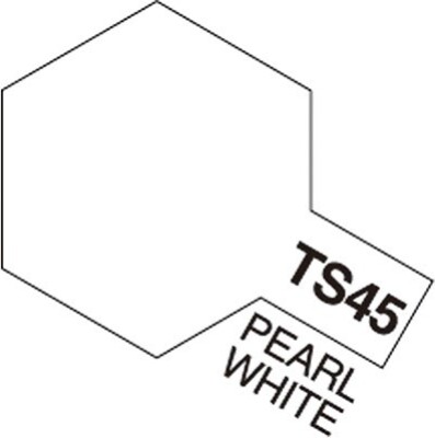 Køb Tamiya Spraymaling - Ts-45 Pearl White Gloss - 85045 - Gucca.dk