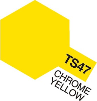 Tamiya Spraymaling - Ts-47 Chrome Yellow Gloss - 85047 | Se tilbud og køb på Gucca.dk