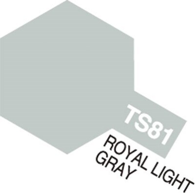 Køb Tamiya Spraymaling - Ts-81 Royal Light Gray Flat - 85081 - Gucca.dk