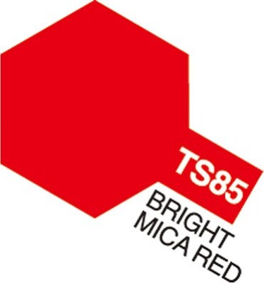 Tamiya Spraymaling - Ts-85 Bright Mica Red Gloss - 85085 | Se tilbud og ...