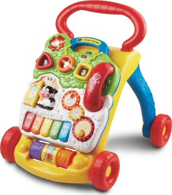 Vtech - Baby Barnets Første Gåvogn - Dansk | Se tilbud og køb på Gucca.dk
