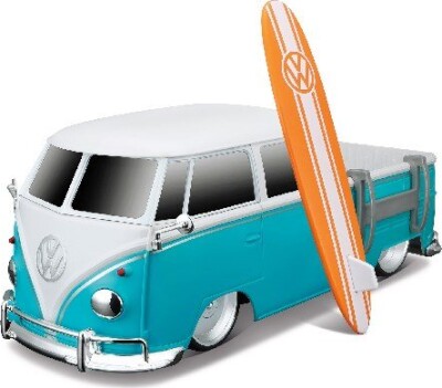 Maisto Tech Rc - Volkswagen Pickup Med Surfboard - 1:16 - Turkis | Se ...