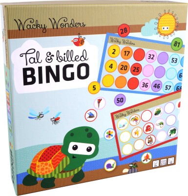 Køb Tal Og Billed Bingo Spil - Wacky Wonders - Barbo Toys - Gucca.dk
