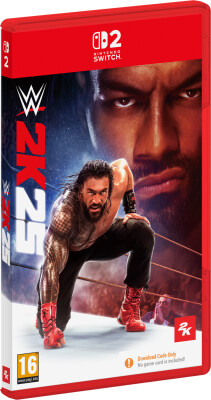 Køb Wwe 2k25 - Kode I Boks til Nintendo Switch 2 - spil - Gucca.dk
