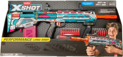 Køb Zuru X Shot - Skins Pro Series - Longshot Blaster - 40 Skud - Gucca.dk
