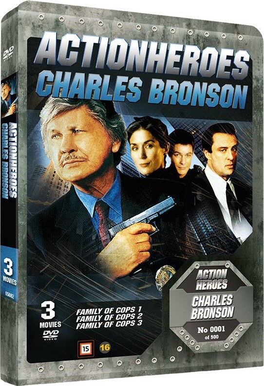 Action Heroes: Charles Bronson - Family Of Cops DVD Film → Køb billigt ...