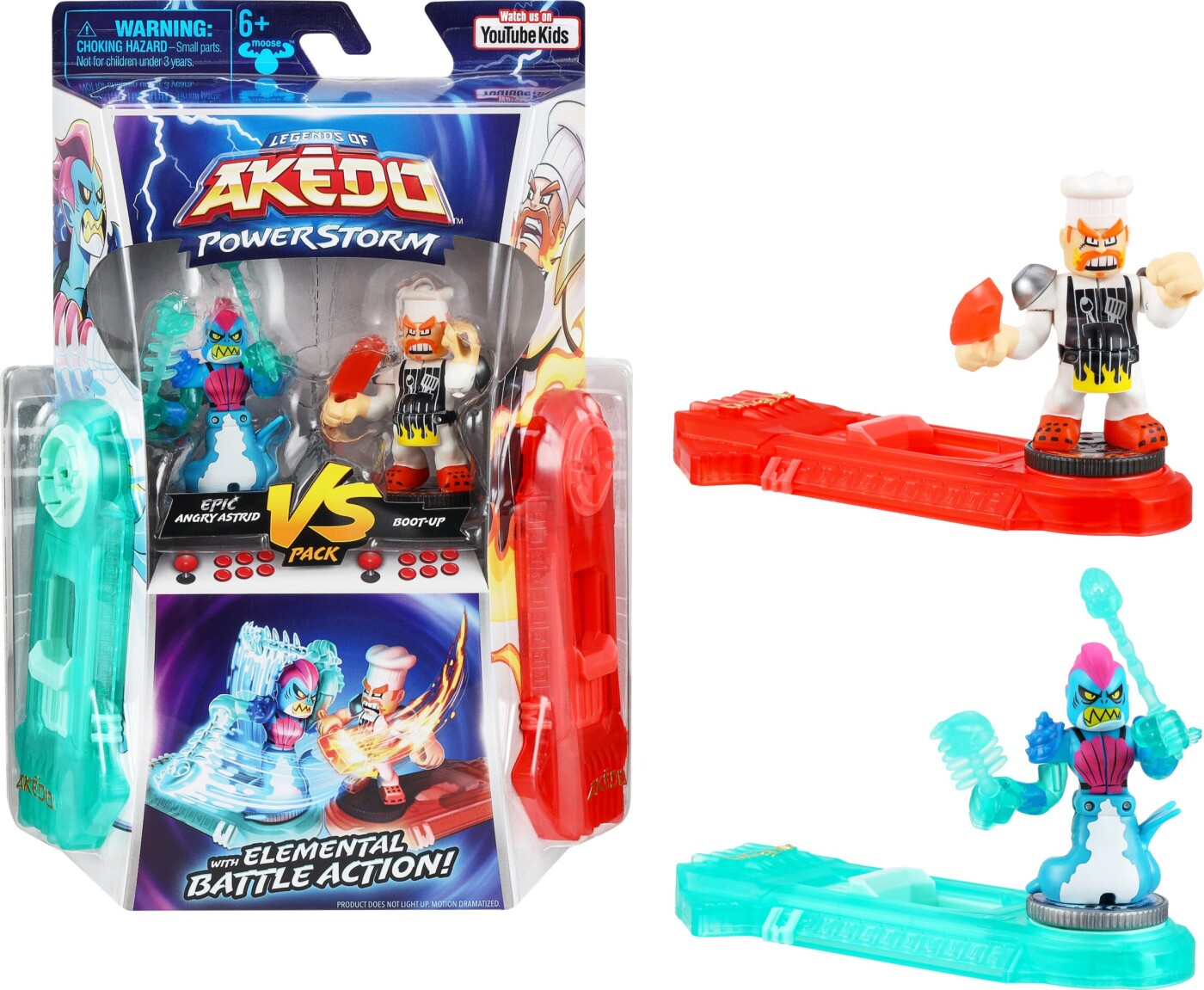 Akedo Figurer Rød Vs Blå Se Tilbud Og Køb På Guccadk