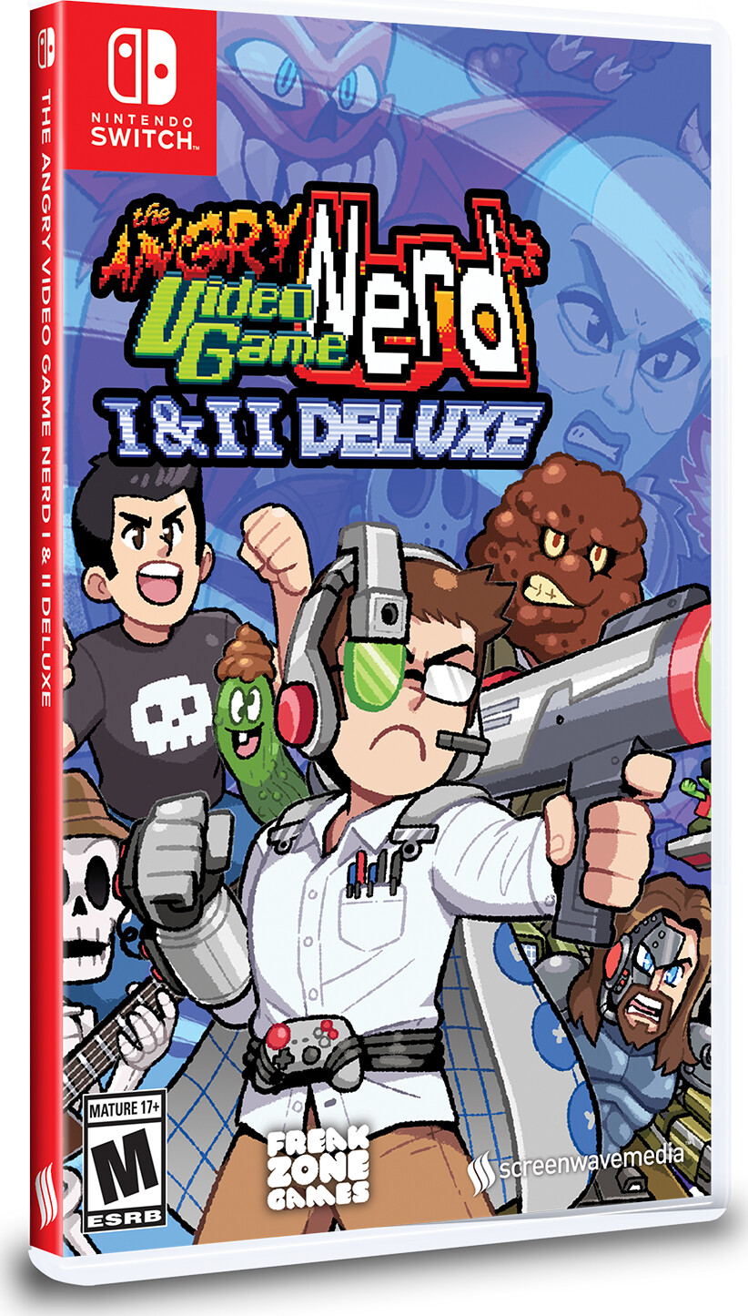 Angry Video Game Nerd 1 & 2 Deluxe - Limited Run - Import nintendo ...