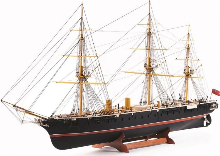 Billing Boats - Hms Warrior 512 Model Skib Byggesæt - 1:100 - Bb512 ...