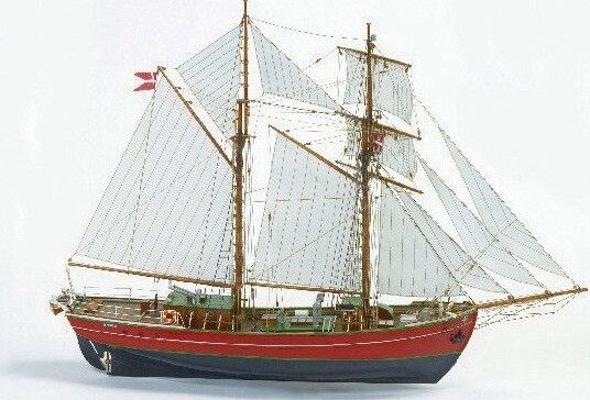 Billing Boats - Lilla Dan 578 Skib Byggesæt - 1:50 - Bb578 | Se tilbud ...