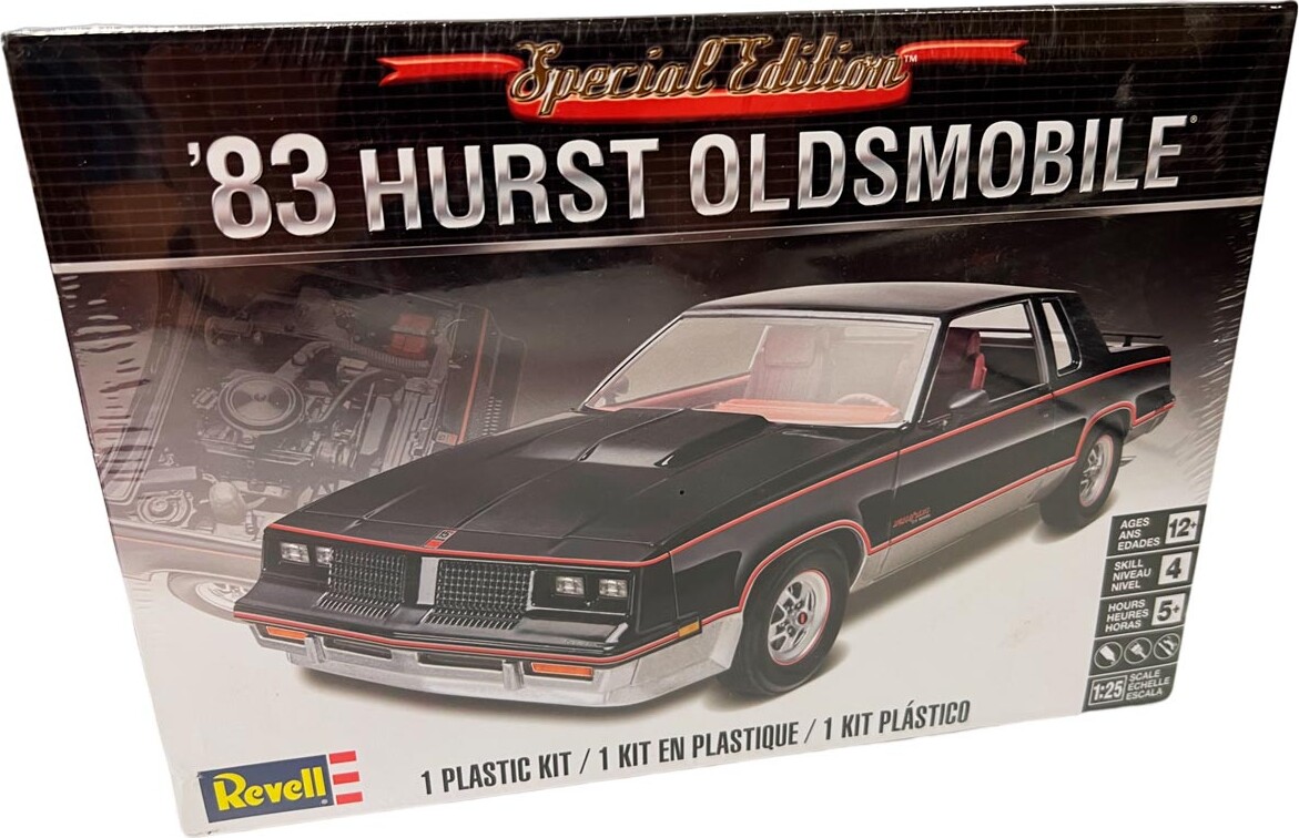 Revell - '83 Hurst Oldsmobile Bil Byggesæt - 1:25 - 14317 | Se tilbud ...