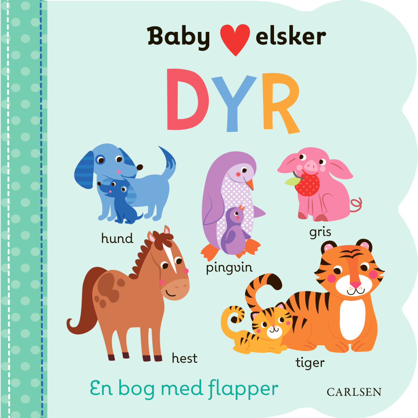 Baby Elsker Dyr - Papbog - Gucca.dk