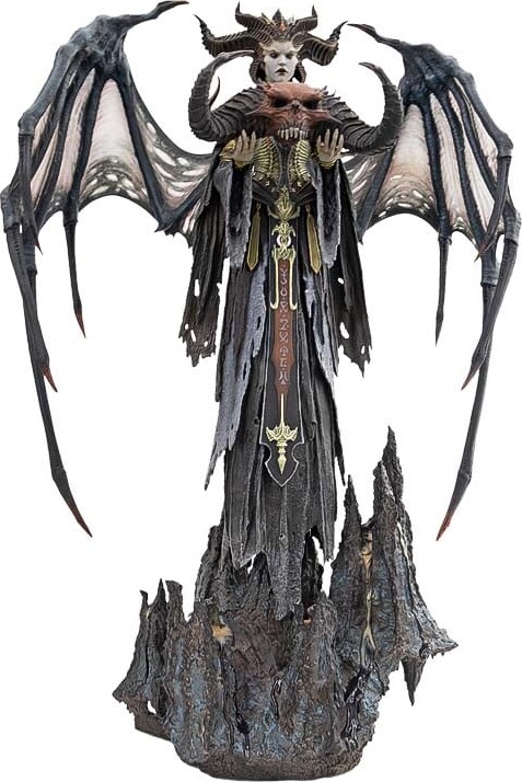 Diablo Ii Statuette - Lilith - Platinum - Blizzard - 62 Cm | Se tilbud ...