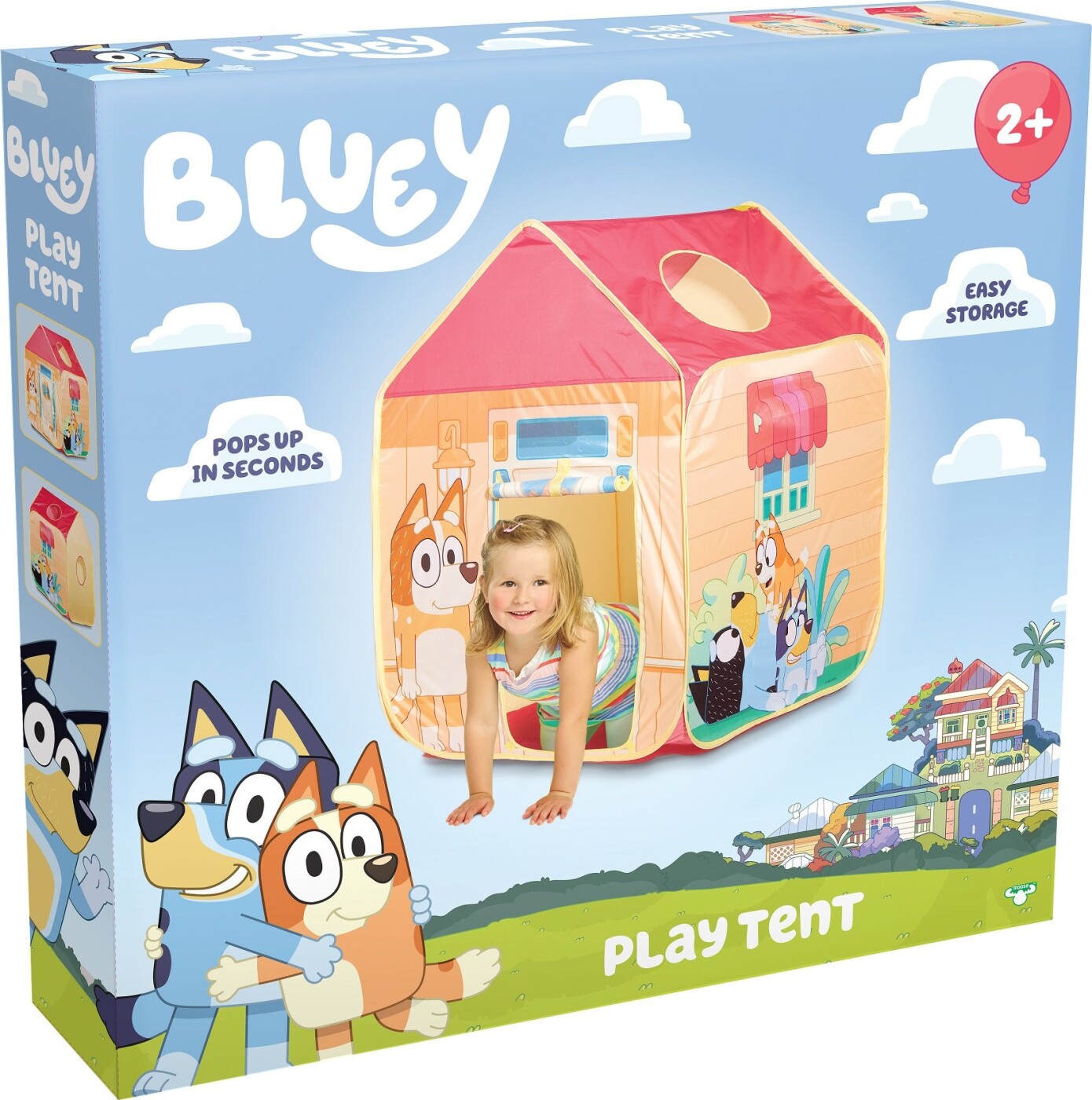 Bluey - Legetelt - Hus - 102 Cm | Se tilbud og køb på Gucca.dk