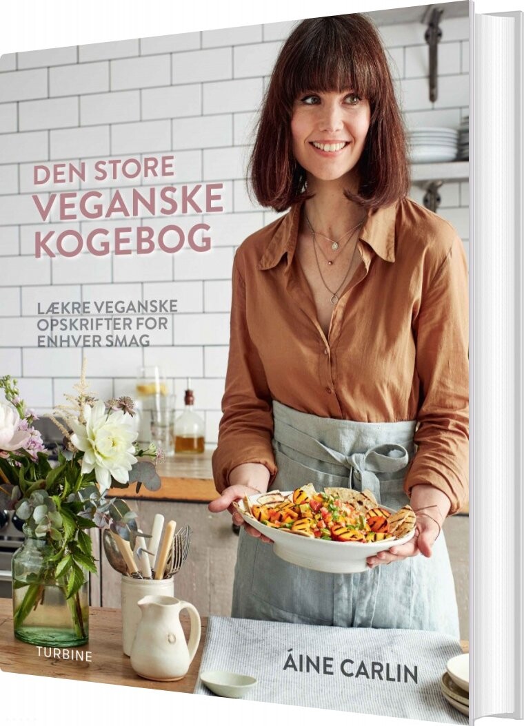 Den Store Veganske Kogebog af Aine Carlin - Hardback Bog - Gucca.dk