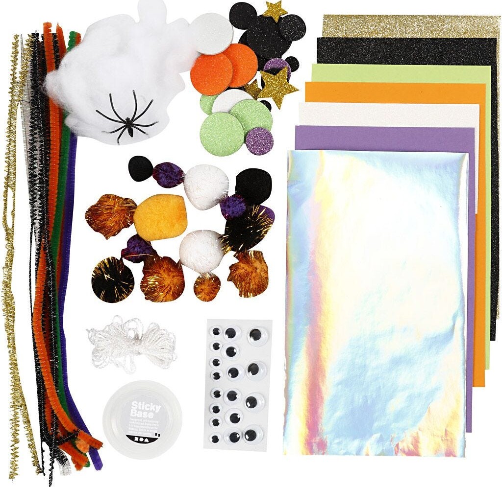 Krea Sæt Til Børn - Diy Halloween Kit | Se tilbud og køb på Gucca.dk