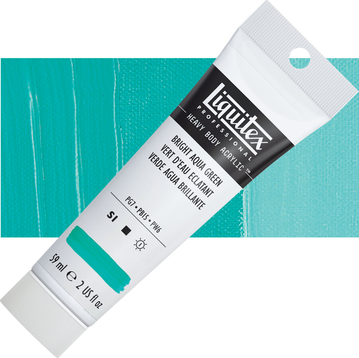 Liquitex - Akrylmaling - Heavy Body - Bright Aqua Green 59 Ml | Se ...