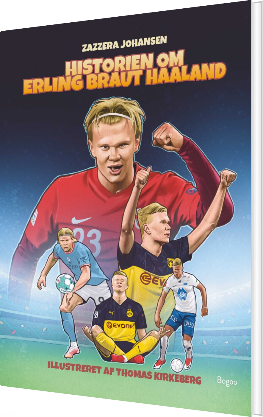 Erling Haaland Bøgerne På Dansk - Køb Bog Serien Billigt