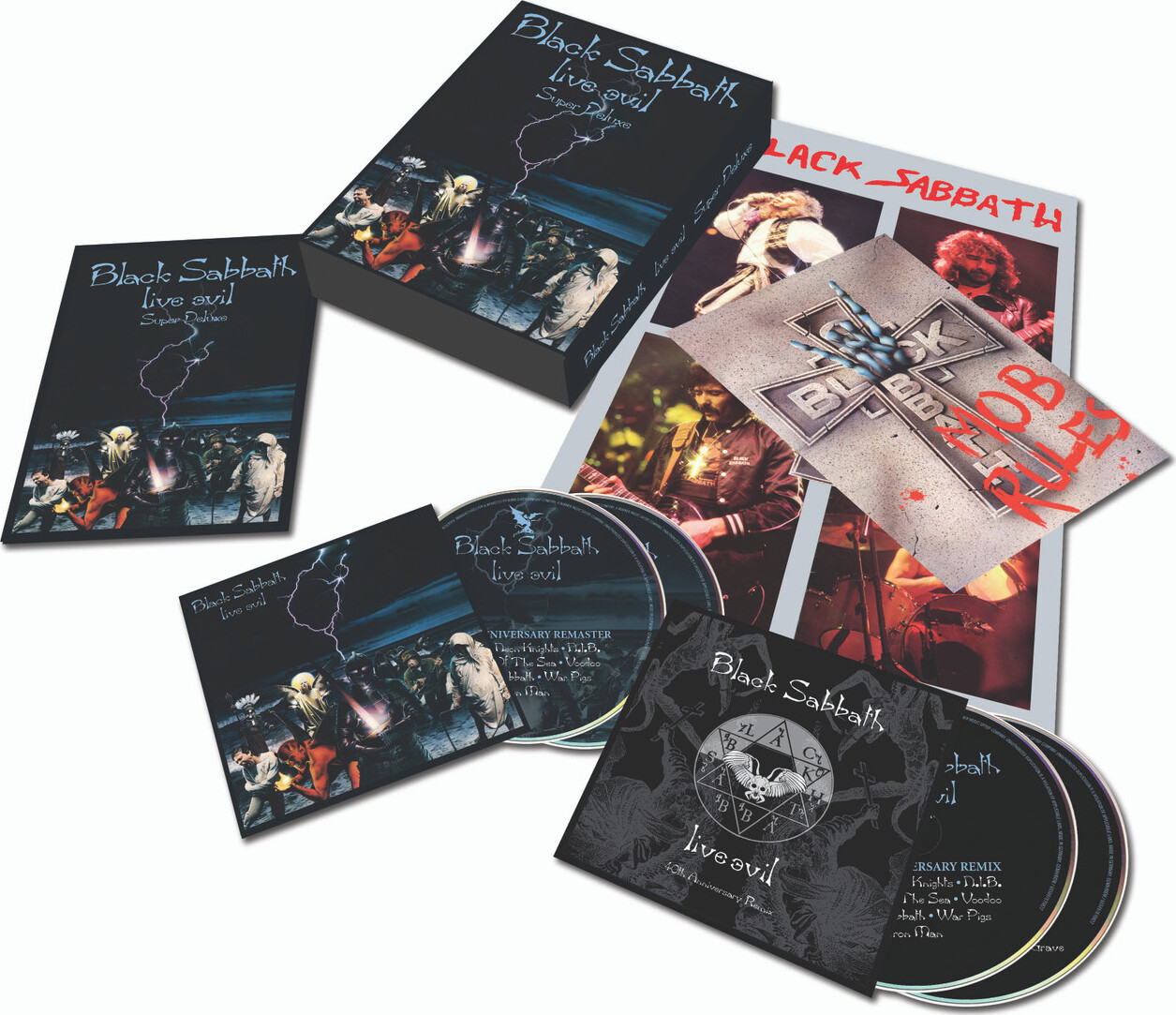 Black Sabbath - Live Evil - 40th Anniversary Box-set CD → Køb CDen ...
