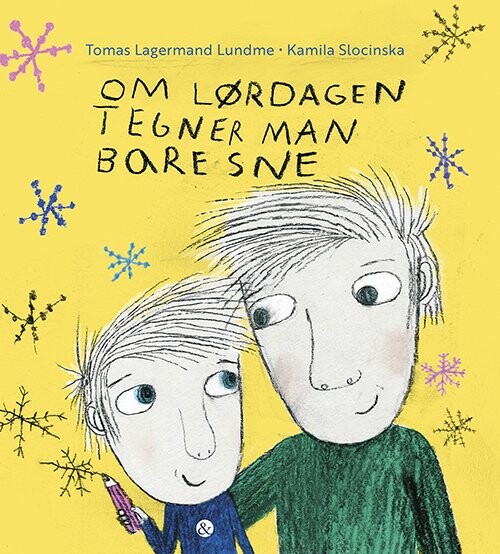 Om Lørdagen Tegner Man Bare Sne af Tomas Lagermand Lundme - Indbundet Bog - Gucca.dk