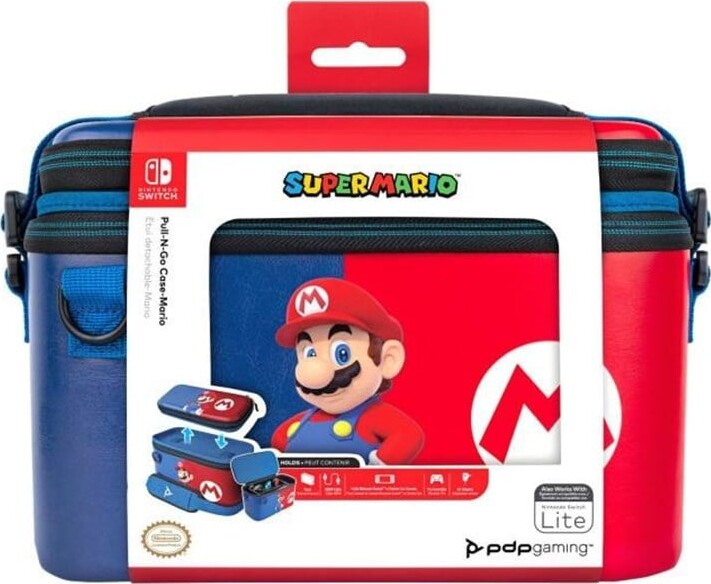 Pdp - Nintendo Switch Pull-n-go Case - Super Mario | Se tilbud og køb ...
