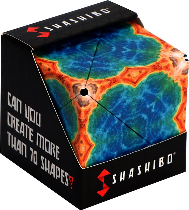Shashibo - Fidget Cube - Shape Shifting Box - Earth | Se tilbud og køb ...