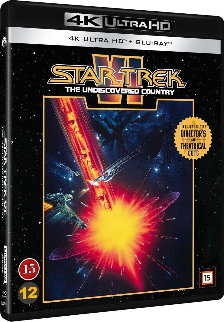 Star Trek Vi: The Undiscovered Country 4K Ultra Hd Blu-Ray Film → Køb billigt her - Gucca.dk
