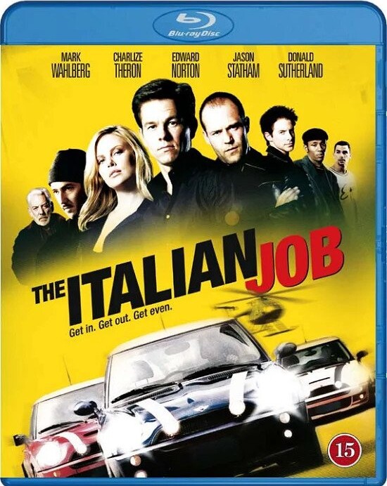 The Italian Job Blu-Ray Film → Køb billigt her - Gucca.dk