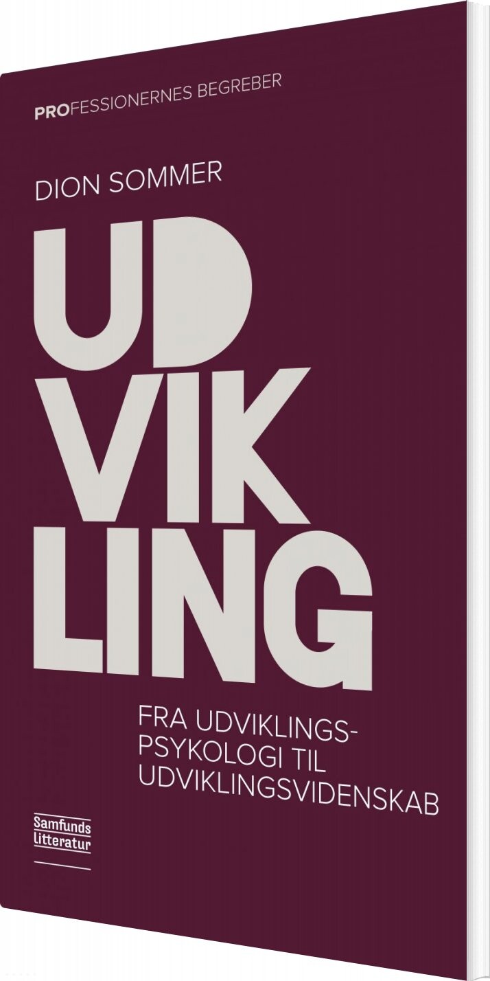 Udvikling af Dion Sommer - Paperback Bog - Gucca.dk